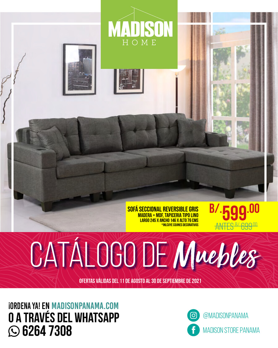 CATALOGO MADISON HOME SEPTIEMBRE 2021 by Grupo Tova - Flipsnack