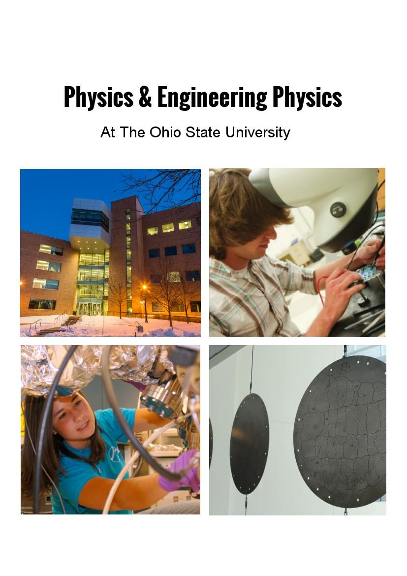 Undergraduate Physics at Ohio State by lindseyt - Flipsnack