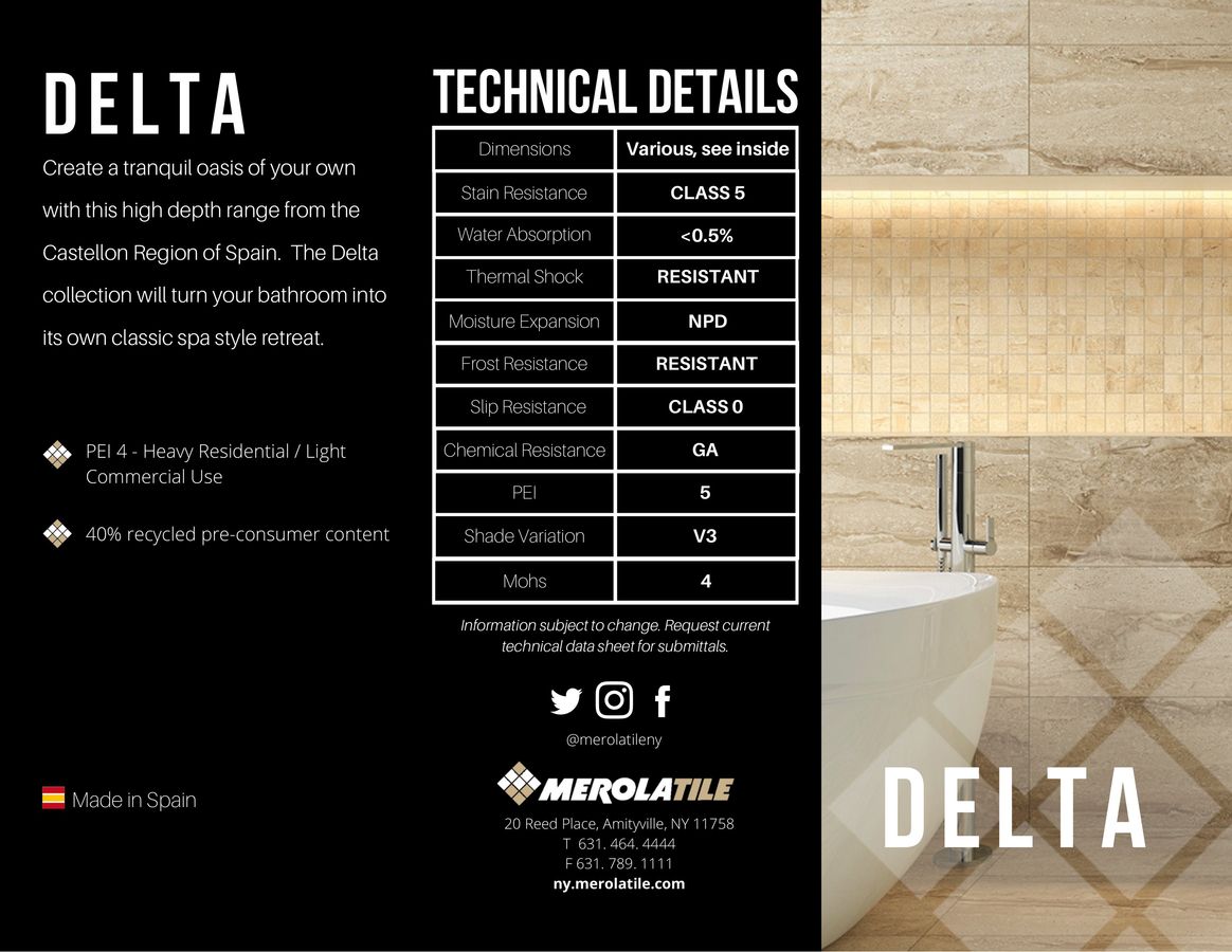 Delta Brochure by Merola Tile US - Flipsnack