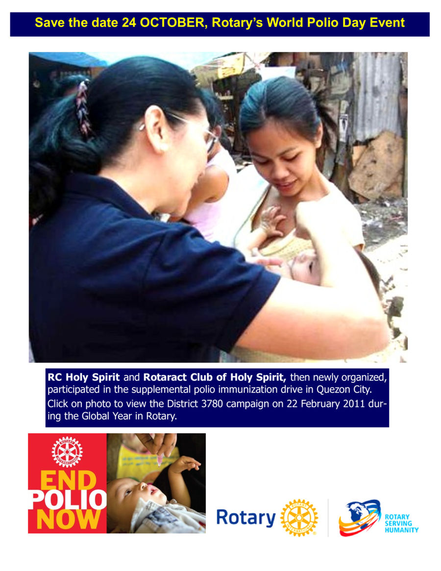 End Polio Now poster by Ric Salvador - Flipsnack