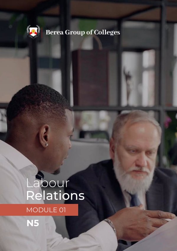 Labour Relations N5 Module 1 by E-Publishing - Flipsnack