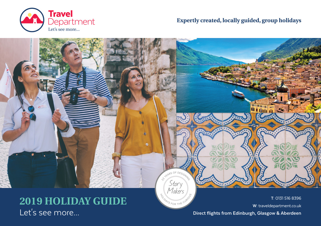 SCOTLAND FLIP Holiday Guide 2019 by Travel Department - Flipsnack