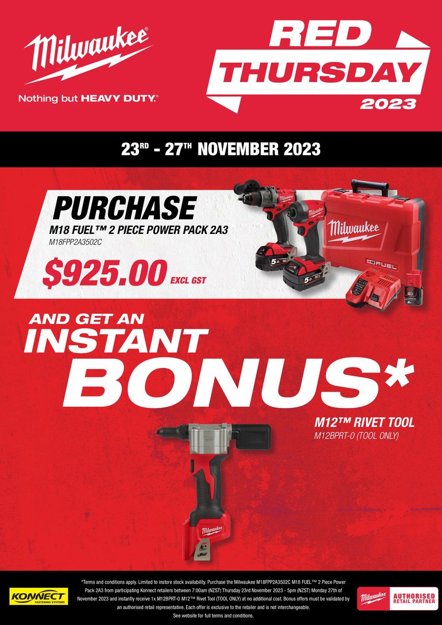 Konnect Red Thursday Poster by CGL - Flipsnack