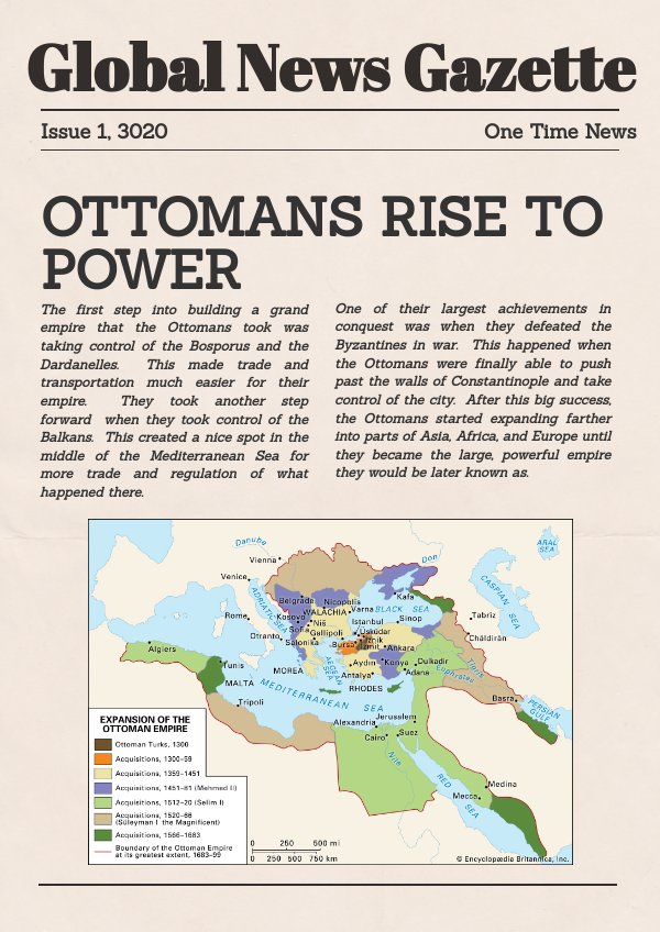 Ottoman Empire Newspaper by Jack Flaherty - Flipsnack