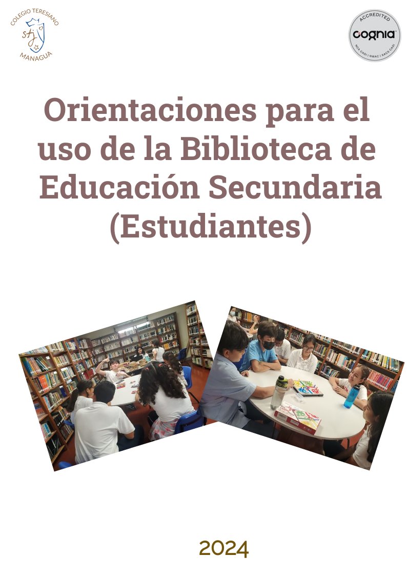 Orientaciones biblioteca secundaria by Mónica Genet - Flipsnack