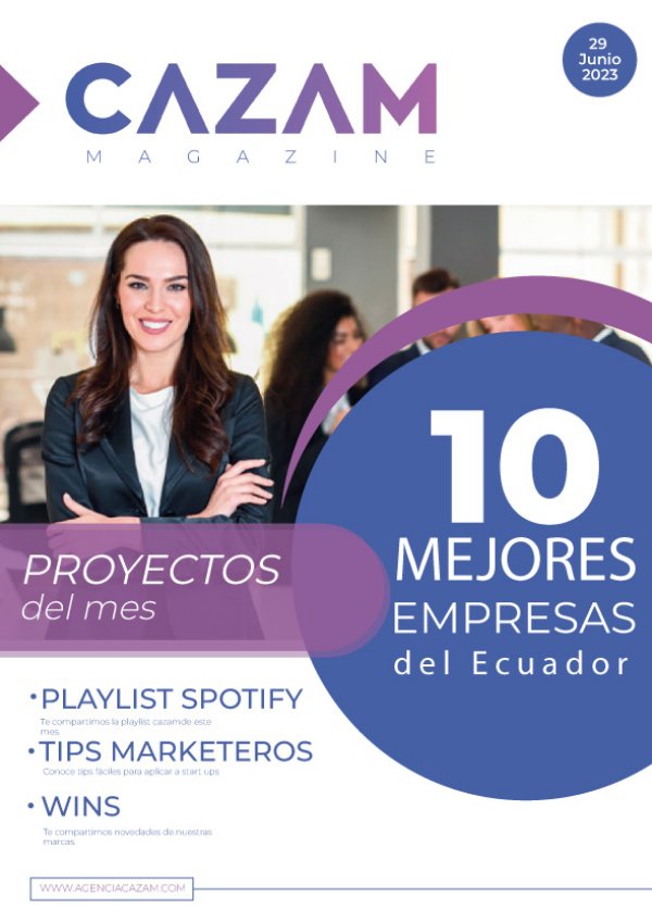 borrador cazam magazine by Josselyn Montalvo - Flipsnack