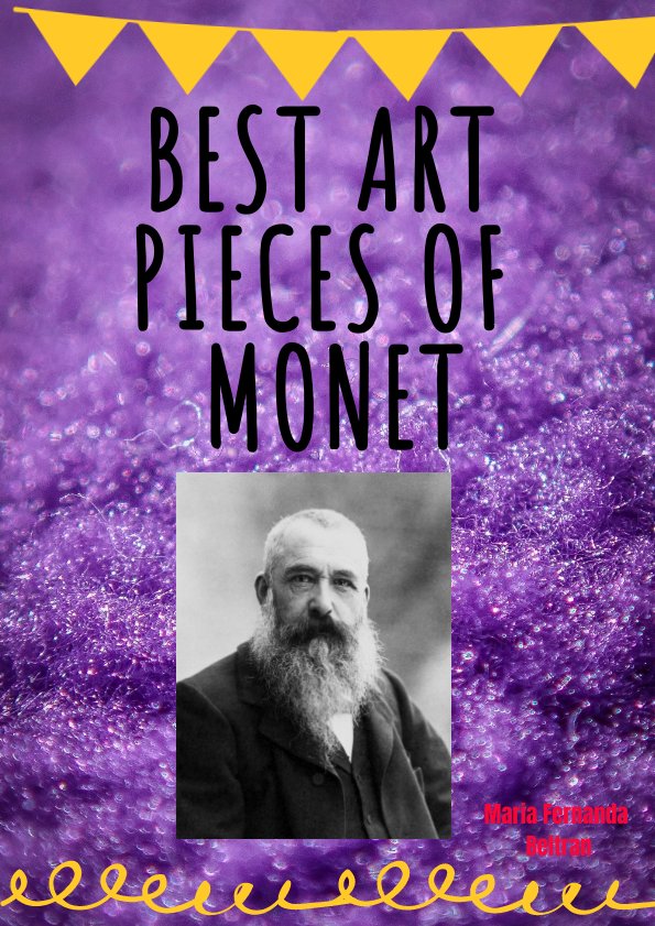 Claude Monet art pieces by mf15112120 - Flipsnack