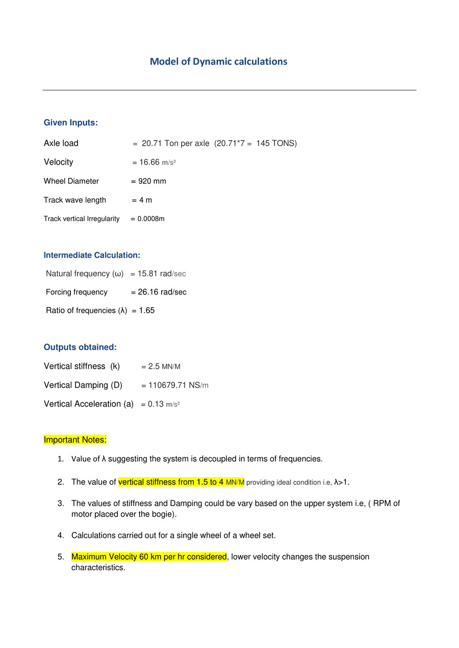 Model of Dynamic calculations by 89771387 - Flipsnack