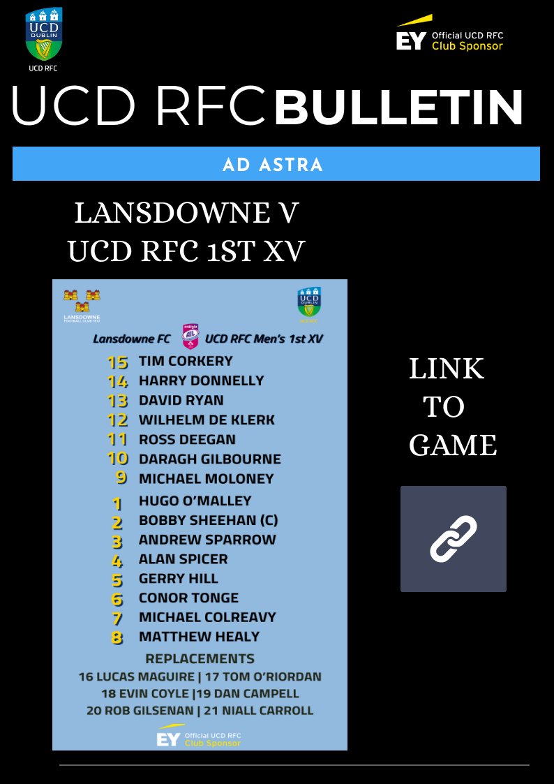 UCD RFC BULLETIN Weekend 12th Jan., 2024 by Ciara O Connor - Flipsnack