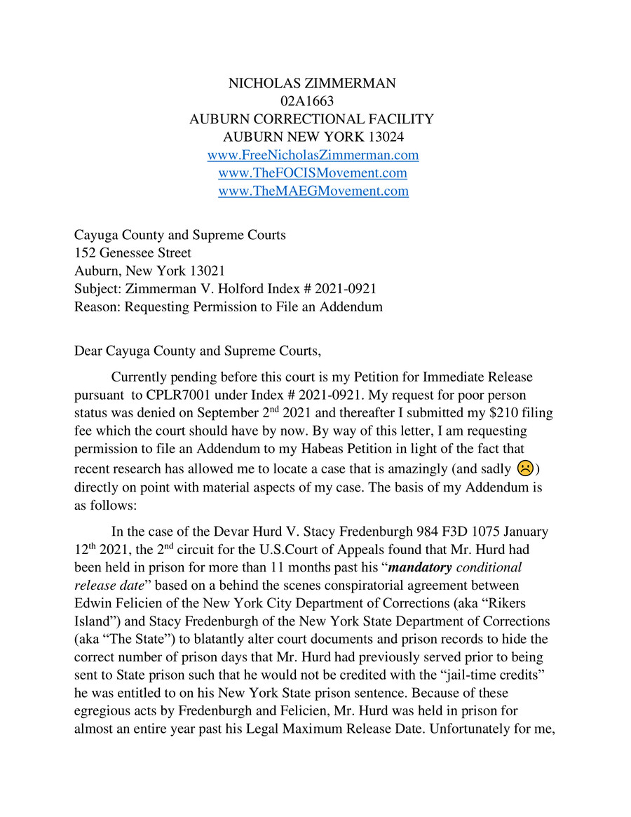 Addendum Letter for the Courts copy by Nicholas - Flipsnack