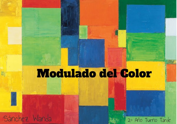 Modulado del color by Wanda Sánchez - Flipsnack