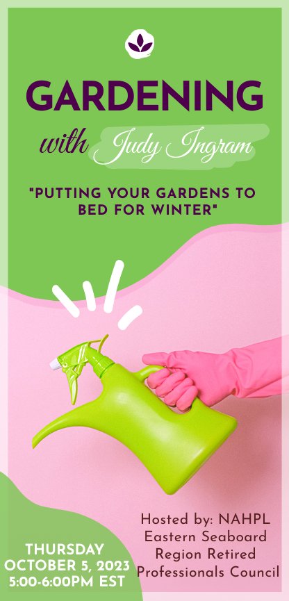 ESR Retirees PD - Gardening with Judy Ingram by Carol Ciotto - Flipsnack