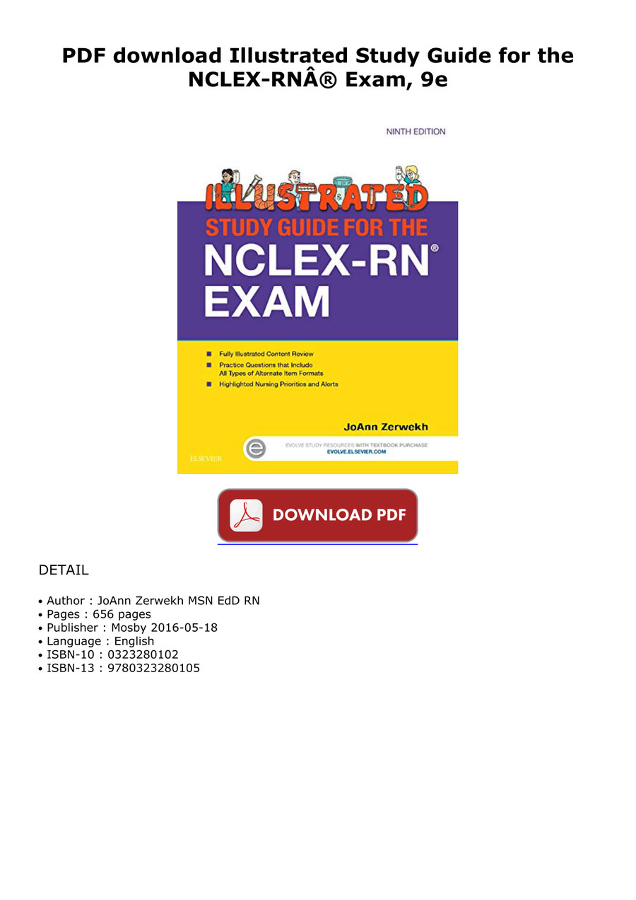 PDF download Illustrated Study Guide for the NCLEX-RNÂ® Exam by torp ...