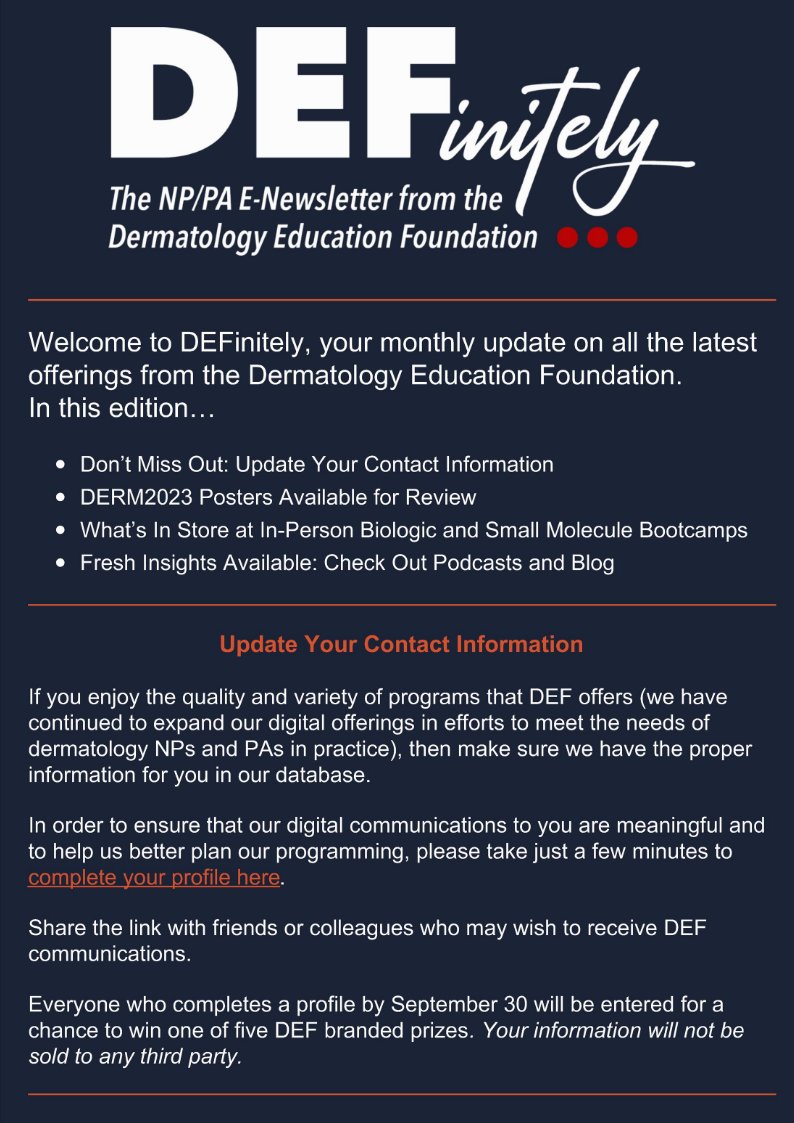 DEFinitely Newsletter September 2023 by Paul Winnington - Flipsnack