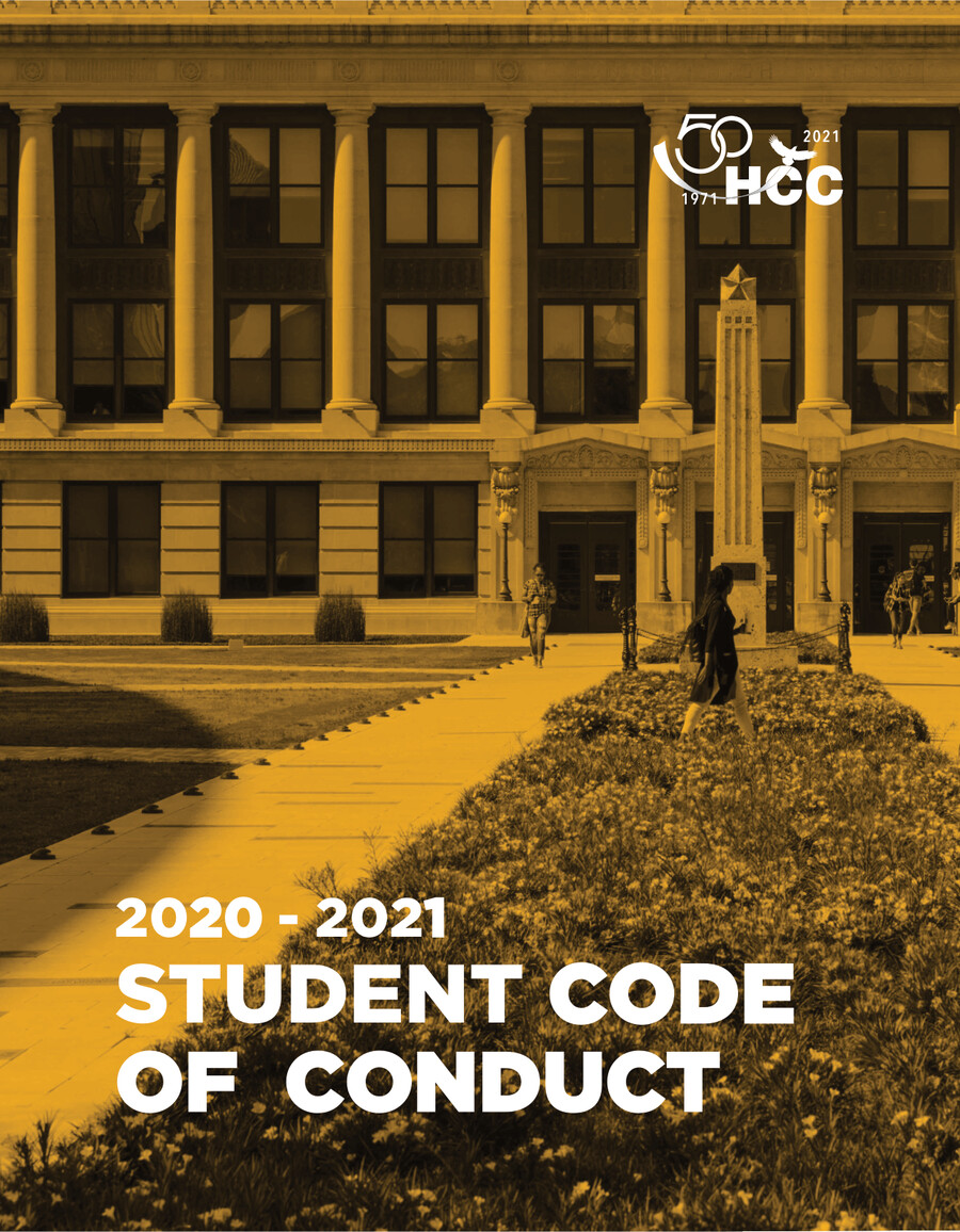 2020-2021 HCC Student Code of Conduct_FINAL v1 by HCC Communications ...