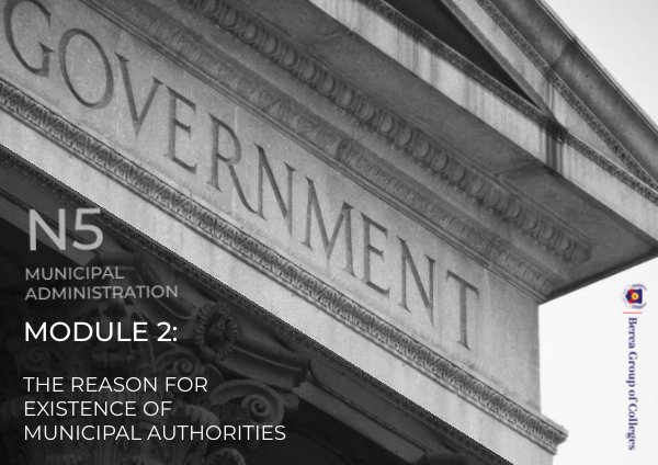 Municipal Administration N5 - Module 2 by E-Publishing - Flipsnack