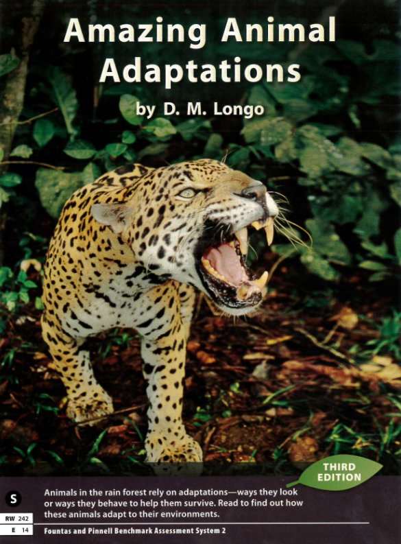 S_Amazing Animal Adaptations by Edwin Lopez - Flipsnack
