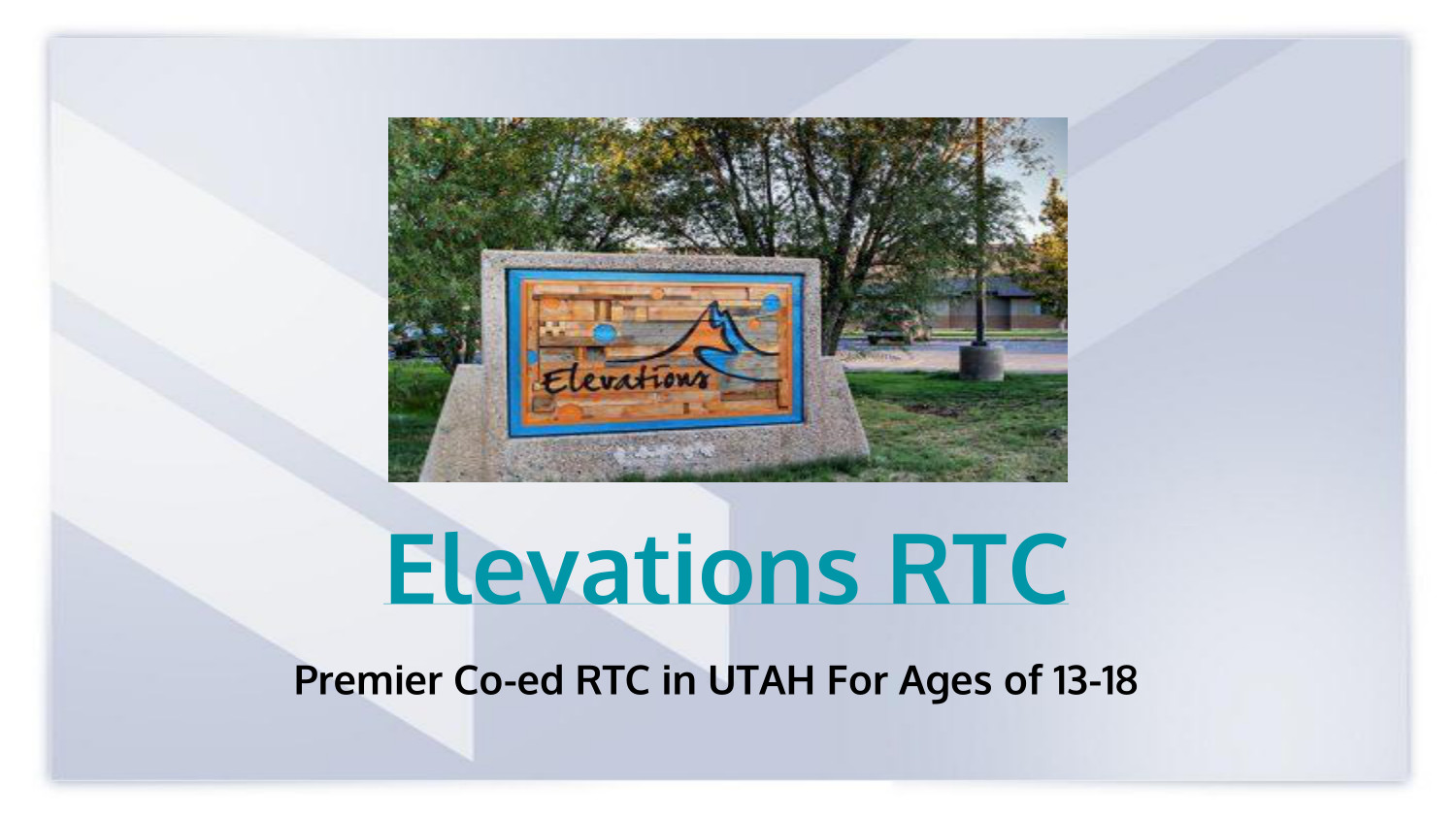 Elevations RTC Premier Co-ed RTC in UTAH For Ages of 13-18 by Elevations RTC - Flipsnack