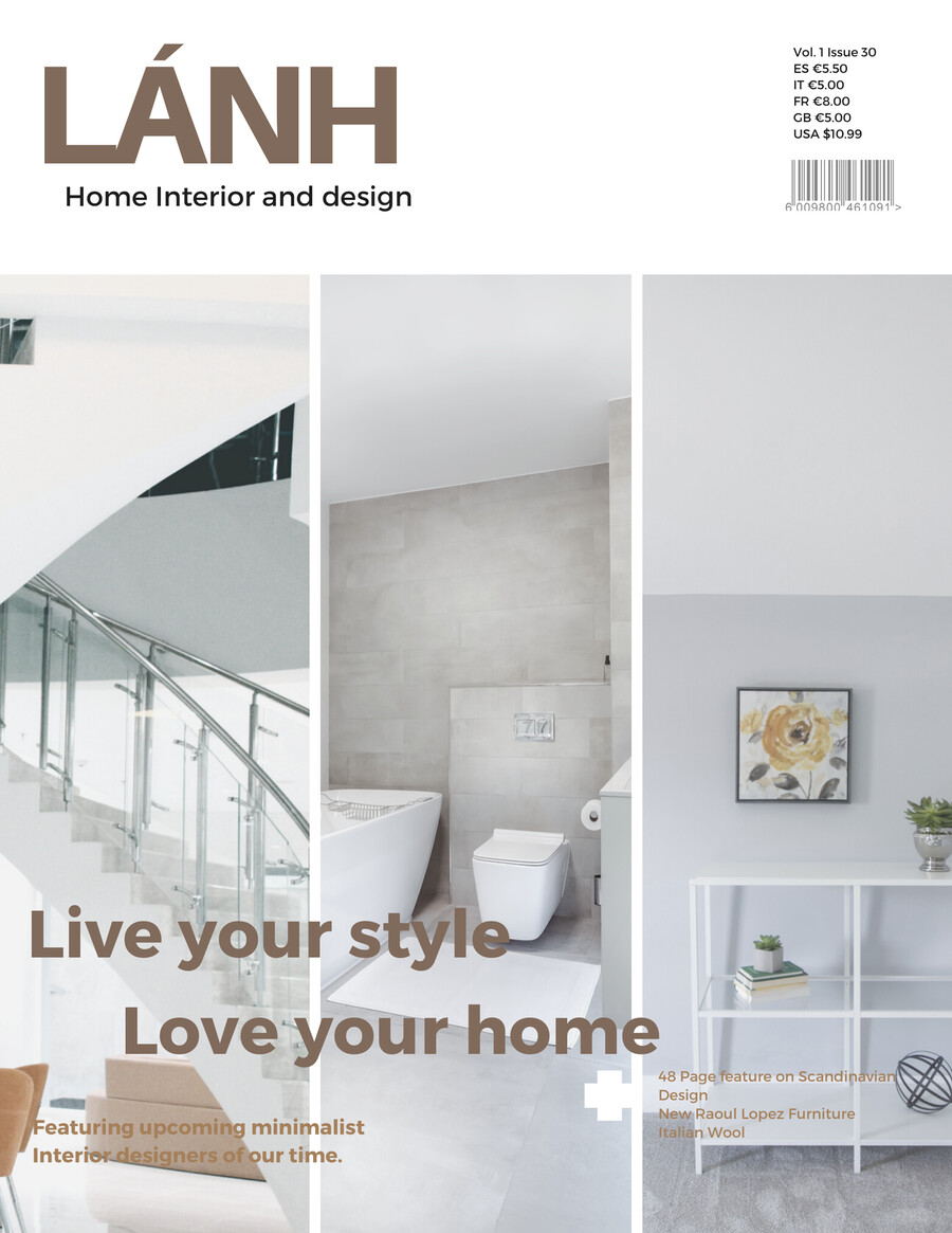 Minimalist Interior Design Magazine Cover by - Flipsnack