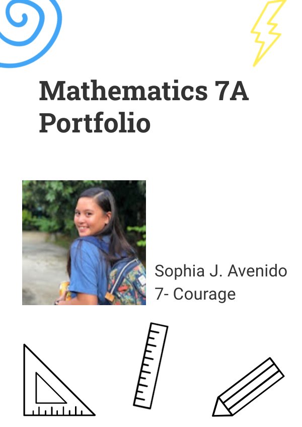 Mathematics 7A Portfolio by G04 Avenido Sophia - Flipsnack