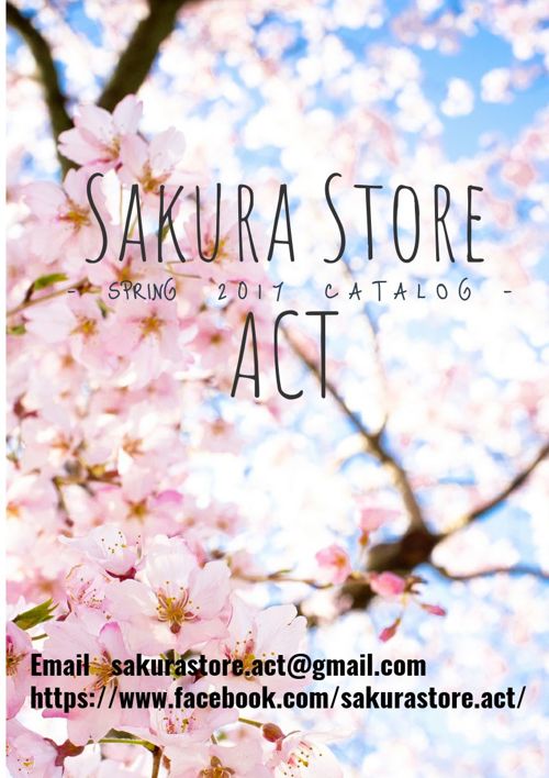 sakura store catalog spring 2017 vol.1 by sakurastoreact - Flipsnack