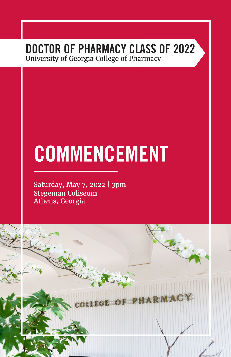 PharmD Class of 2022 Commencement Program by UGA Pharmacy - Flipsnack