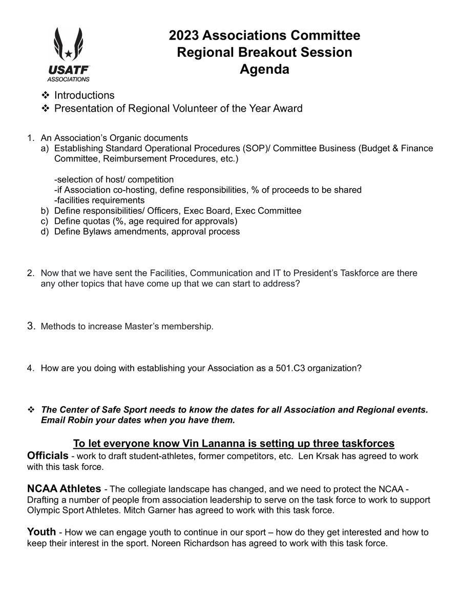 2023 Regional Breakout Session Agenda by sarah.linehan - Flipsnack