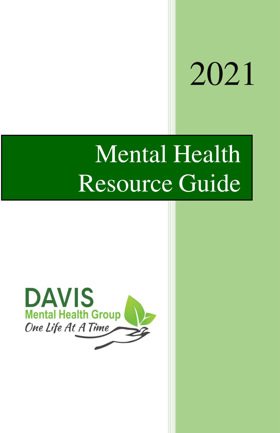 Mental Health Resource Guide (2021) by Davis Mental... - Flipsnack