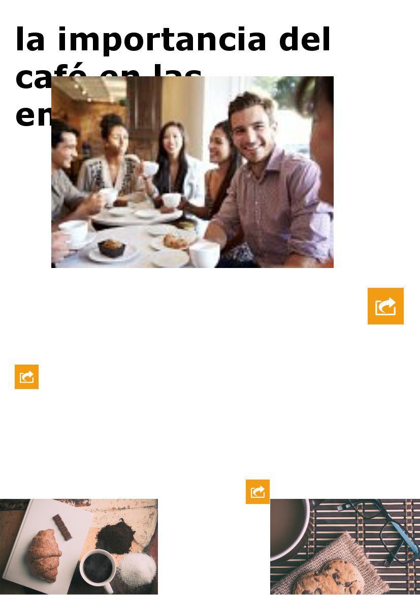 la importancia del café en las empresas by Eulogia Moreno Lavin - Flipsnack