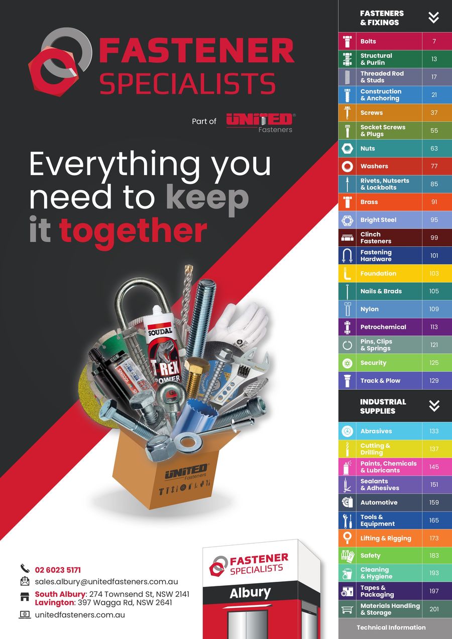 Fastener Specialists Product Catalogue (Issue 4) by United Fasteners ...
