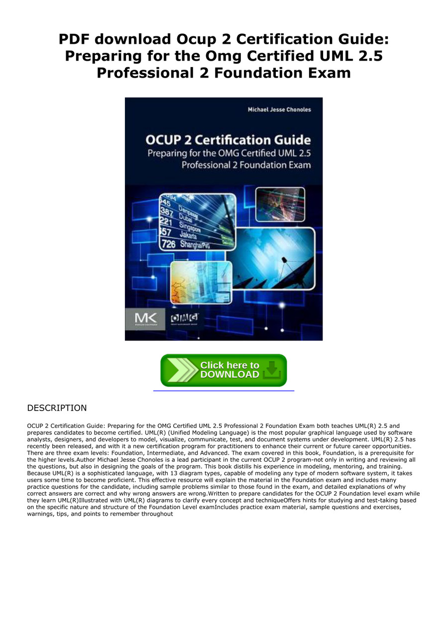 PDF download Ocup 2 Certification Guide: Preparing for the O by prost ...