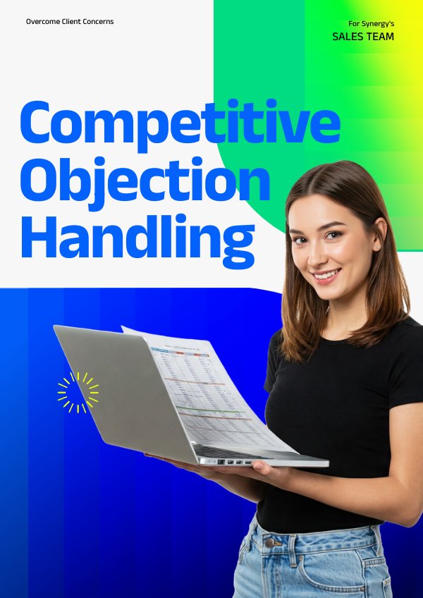 Competitive Objection Handling Template by Flipsnack templates - Flipsnack