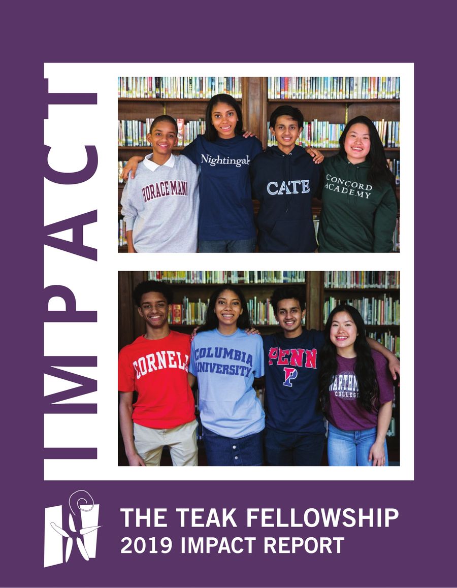 The TEAK Fellowship 2019 Annual Report by The TEAK Fellowship - Flipsnack