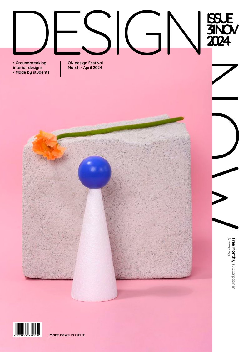 editable design magazine template by Flipsnack templates - Flipsnack