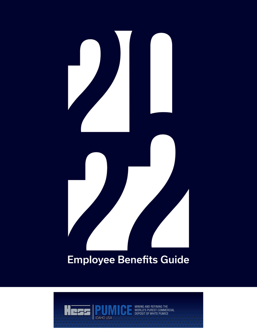 2022 Hess Pumice Benefit Guide by GBS Benefits