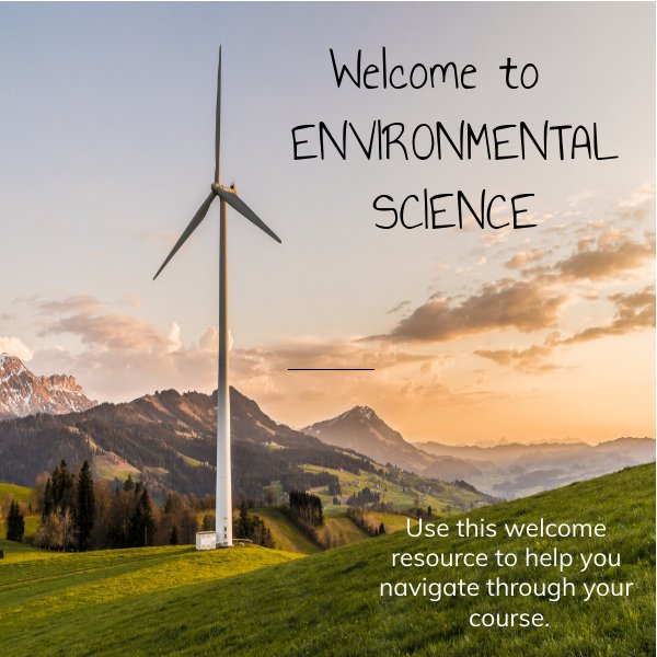Environmental Science Welcome Packet by Cary De La Cruz - Flipsnack