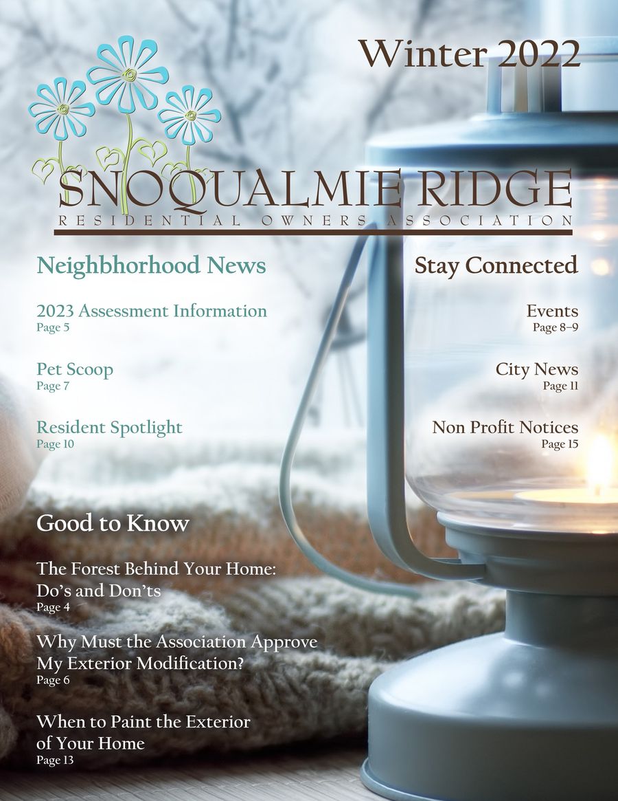 2022 Winter Newsletter by ridgeroa - Flipsnack