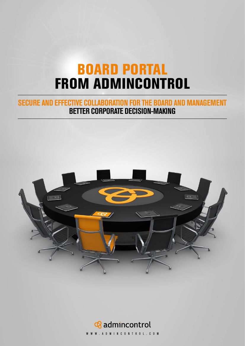 Board Portal from Admincontrol by admincontrol - Flipsnack