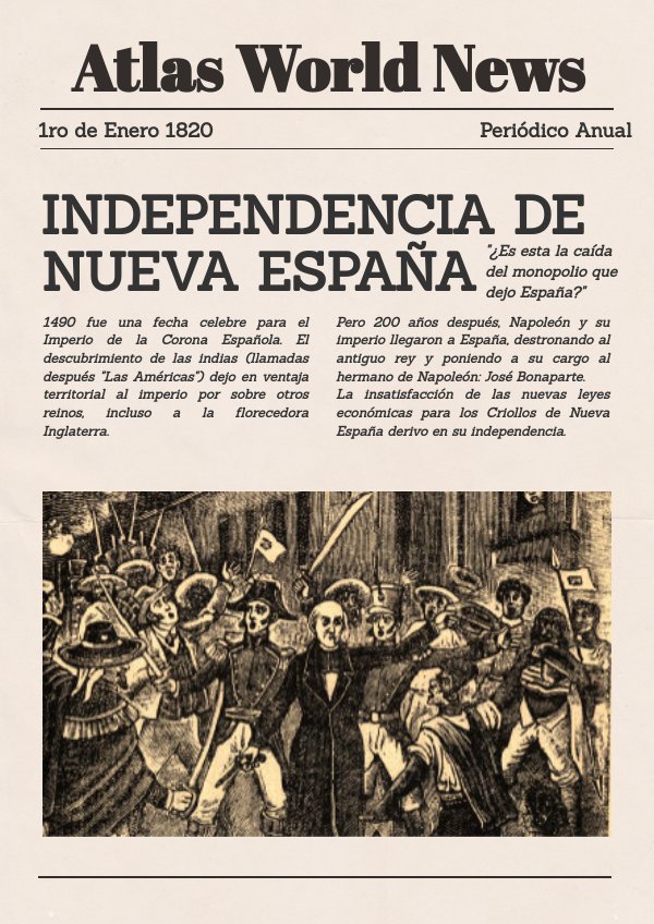 Atlas newspaper. 1820 by Marce D. B.R. - Flipsnack