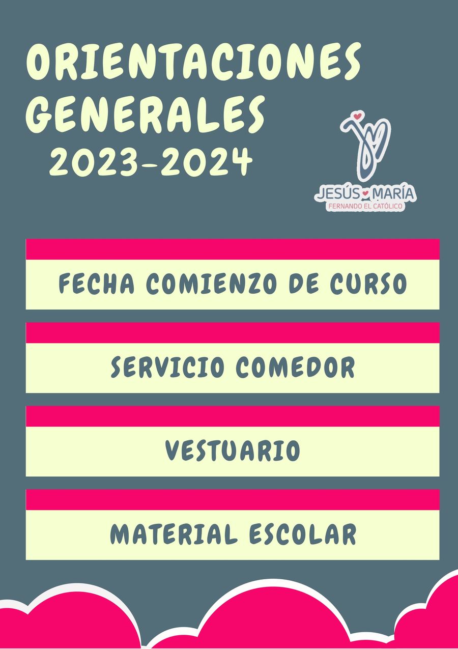 ORIENTACIONES GENERALES 2023-2024 by Paqui - Flipsnack