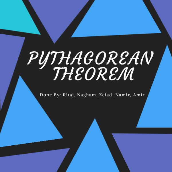 The Pythagorean Theorem by Ritaj Mohamed - Flipsnack