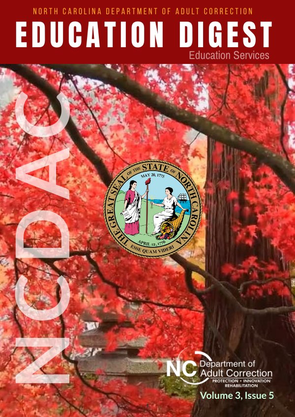 NCDAC Education Digest-Volume 3, Issue 5 by NCDAC - Flipsnack