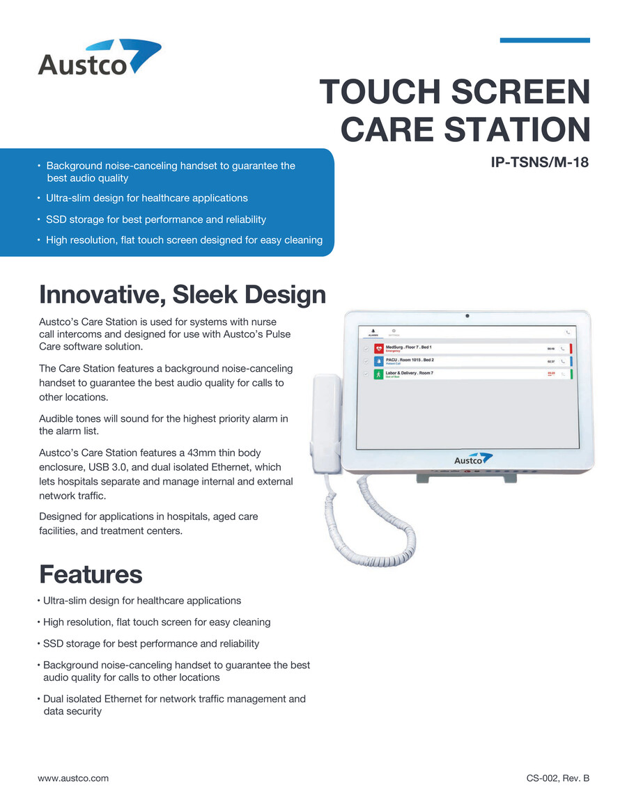 Austco Tacera Cut Sheets by Austco... - Flipsnack