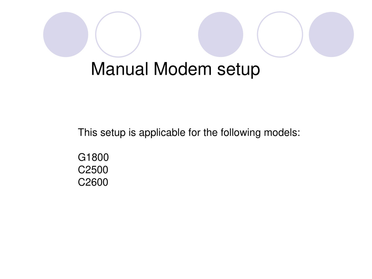 Manual_Modem_setup_guide_for_MTK_models by Revista - Flipsnack