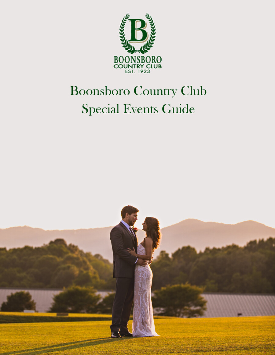 2020 Wedding & Special Events Guide Boonsboro Country Club by Anna ...