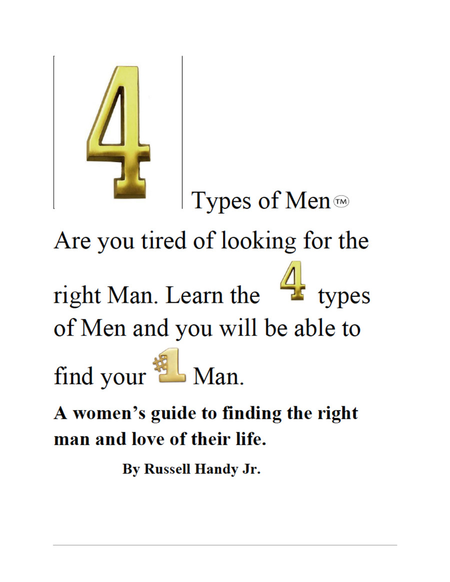 4 Types of Men by Russell Handy Jr. - Flipsnack