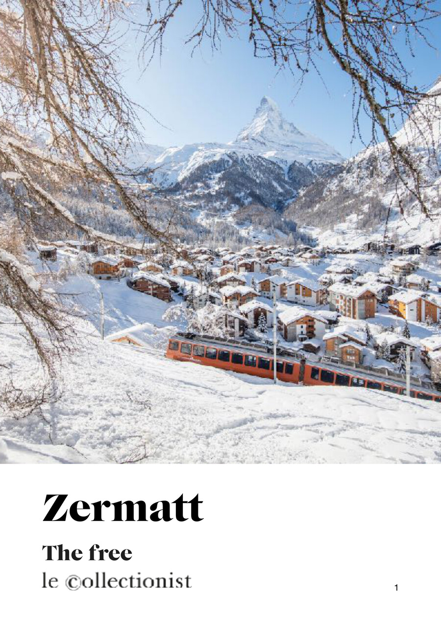 Guide Zermatt_EN by lecollectionist - Flipsnack