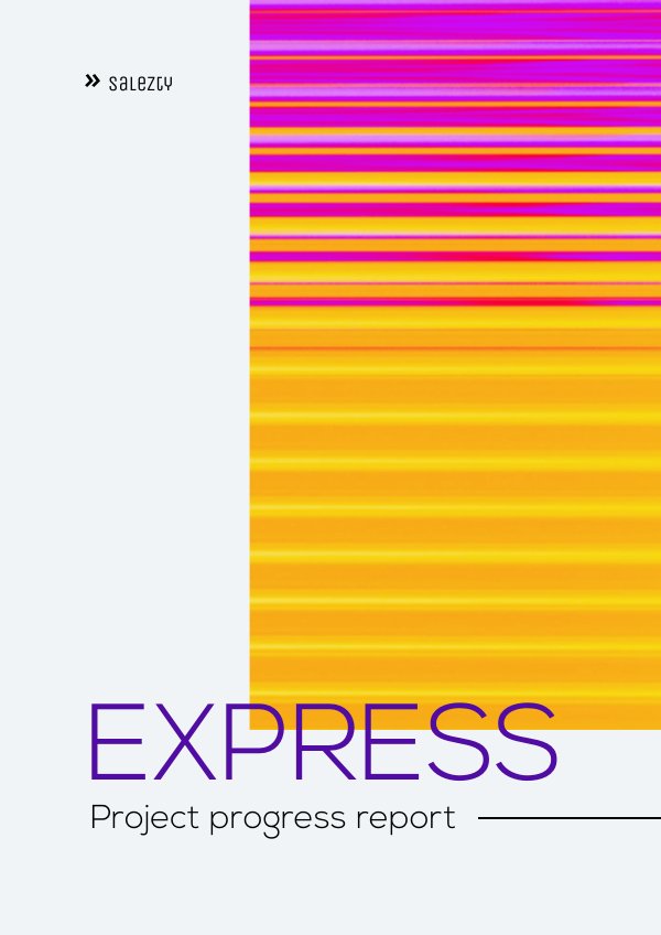 Interactive Project Progress Report Template by Flipsnack templates ...