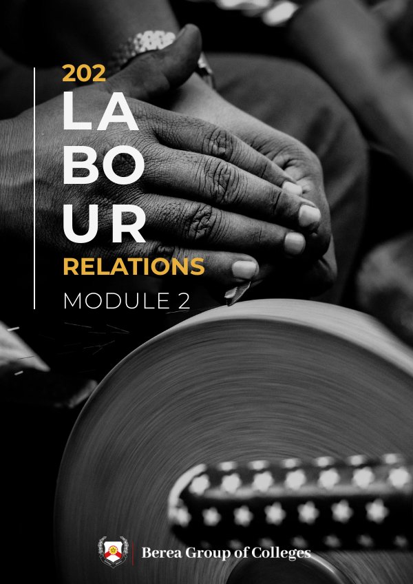 Labour Relations 202 Module 2 by E-Publishing