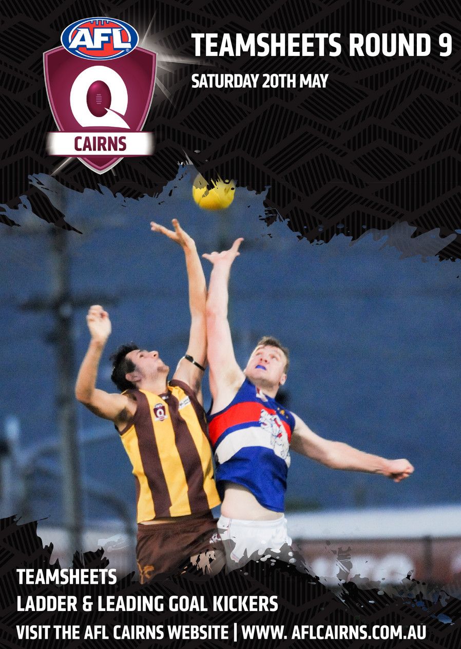 AFL Cairns Team Sheets Round 9 by AFLCairns - Flipsnack